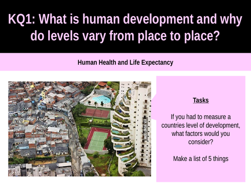 8.2 Human health and life expectancy | Teaching Resources