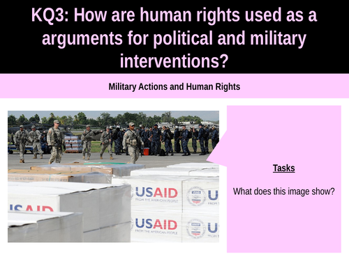 8.9 Military Action and Human Rights | Teaching Resources