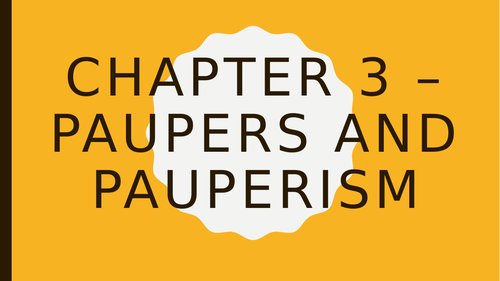 Chapter 3: Paupers and pauperism, 1780-1834, 'Poverty, public health ...