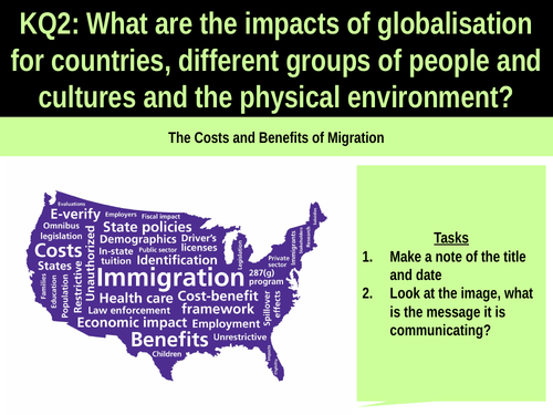 3.8 Costs and benefits of migration | Teaching Resources