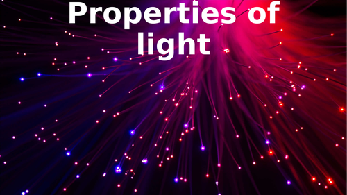 GCSE Physics light and colour | Teaching Resources