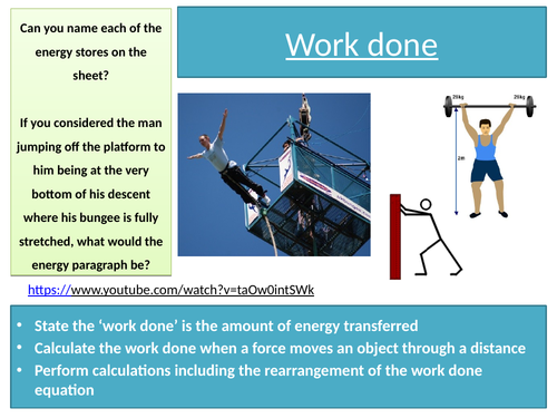 Work done AQA appropriate | Teaching Resources