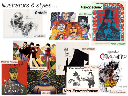Graphic Illustration - Styles / Movements / Illustrators - Reference ...