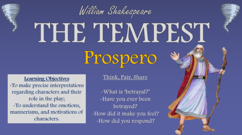 The Tempest Shakespeare Prospero