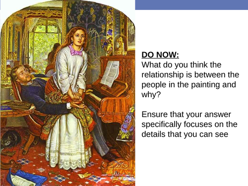 Rossetti - Cousin Kate Lesson Plan | Teaching Resources