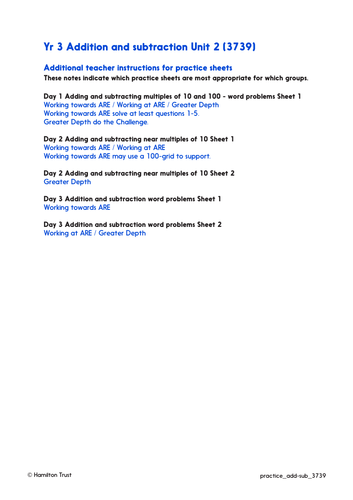 Add/subtract multiples of 10 and near multiples - Practice Worksheets ...