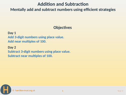 Mentally add and subtract numbers using efficient strategies - Teaching ... Mentally add and subtract numbers using efficient strategies - Teaching ...