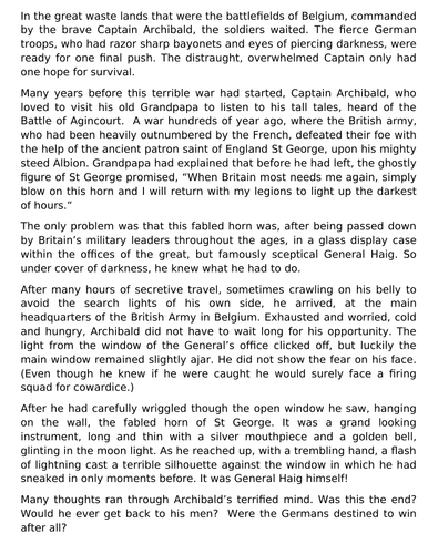 Legend and settings texts World War 1/2 | Teaching Resources