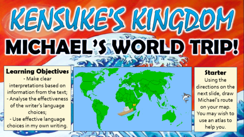 Kensuke's Kingdom - Michael's World Trip! | Teaching Resources