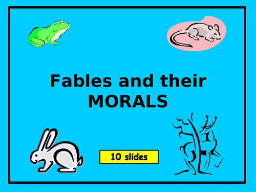 Fables PowerPoint | Teaching Resources