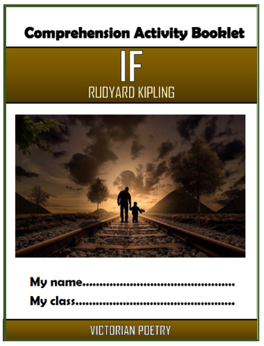 If - Rudyard Kipling - Comprehension Activities Booklet! | Teaching ...