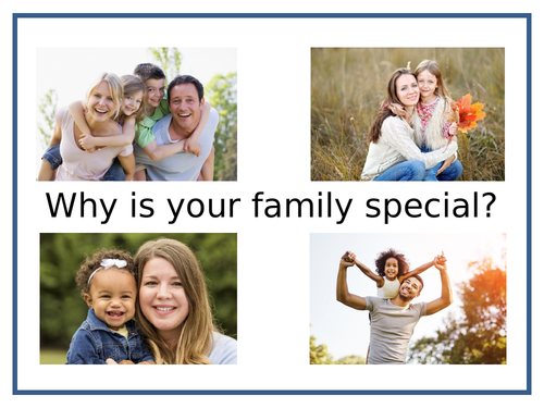 Why is Your Family Special? | Teaching Resources