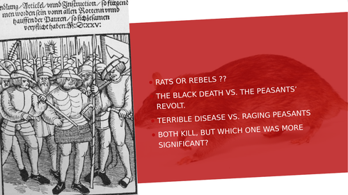 The Black Death and the Peasant's Revolt | Teaching Resources