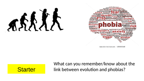 9990 CIE Y13 Explanations of Phobias (Genetic and Cognitive) | Teaching ...