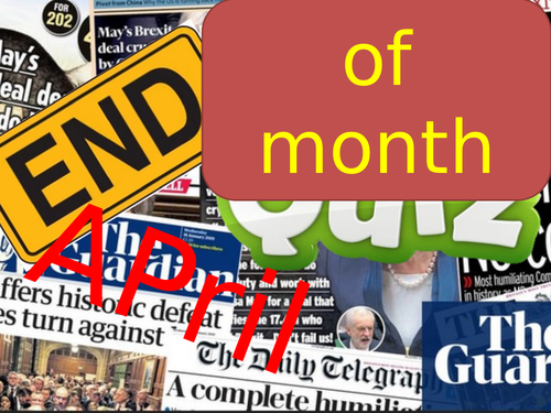 End of Term Quiz April 2019 | Teaching Resources End of Term Quiz April 2019 | Teaching Resources