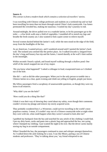 Paper 2 Question 2 Lesson + Sources (GCSE AQA English Language ...