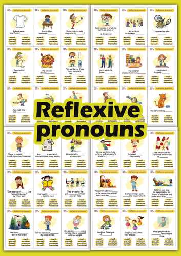 REFLEXIVE PRONOUNS | Teaching Resources