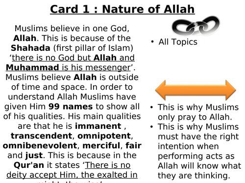 Revision Cards-GCSE Islam Eduqas | Teaching Resources Revision Cards-GCSE Islam Eduqas | Teaching Resources