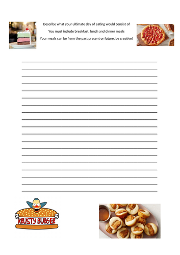 Literacy food technology activity | Teaching Resources