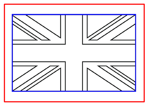 Union Jack & UK Map Template | Teaching Resources