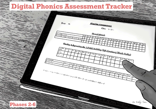 Digital Phonics Assessment Tracker | Teaching Resources