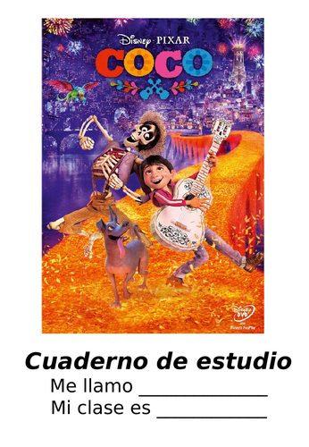 Coco Film project booklet | Teaching Resources