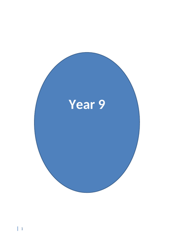 Year 9 Science Homework booklet with marking slides | Teaching Resources