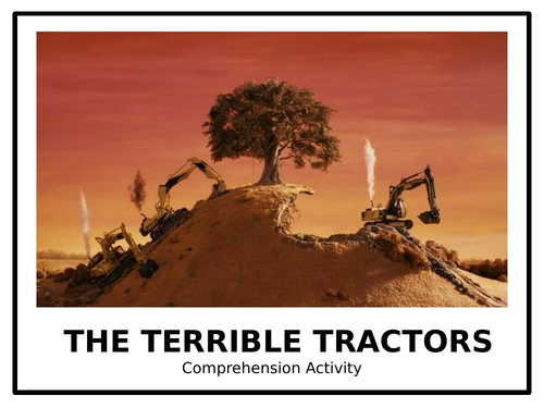 Fantastic Mr Fox - THE TERRIBLE TRACTORS | Teaching Resources