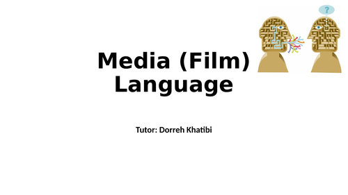 Film Language | Teaching Resources