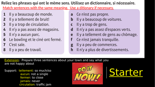 Talking about your region in French /following studio higher book ...