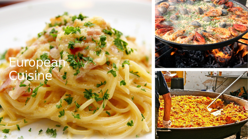 European Cuisine | Teaching Resources