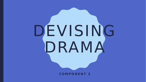 Year 10 Devising Drama AQA GCSE SOW | Teaching Resources