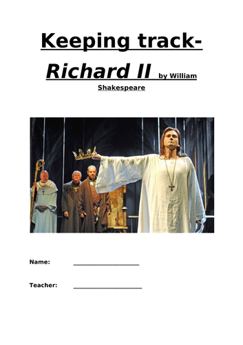 AQA Richard II Resources | Teaching Resources