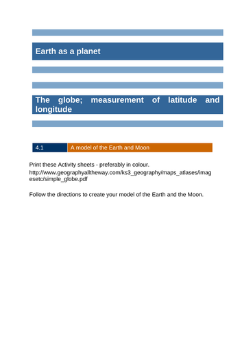 Planet Earth | Teaching Resources