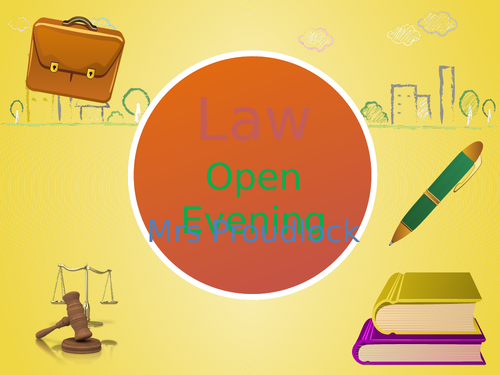 OCR A-Level Law Open Evening Presentation | Teaching Resources OCR A-Level Law Open Evening Presentation | Teaching Resources
