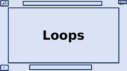 Loops - definite and indefinite | Teaching Resources Loops - definite and indefinite | Teaching Resources