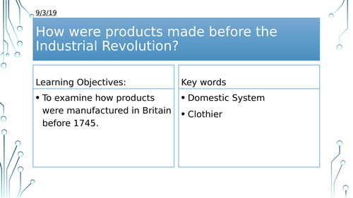 Year 8: The Domestic System | Teaching Resources