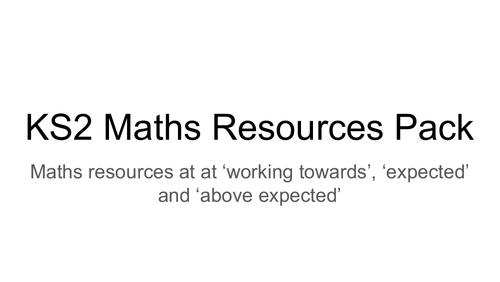 Ks2 Maths Four Operations Resources Teaching Resources