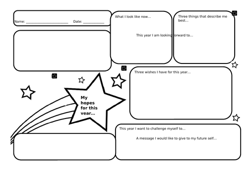 Start of the year activity for KS2 | Teaching Resources