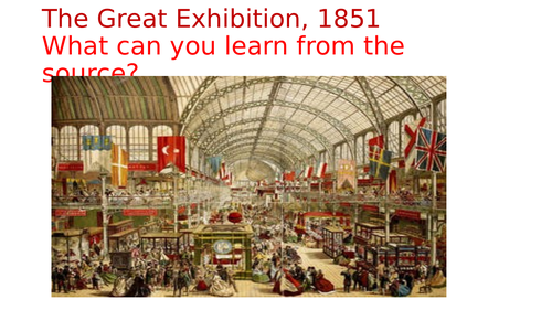 This resource explains the reasons and impact of The Great Exhibition ...