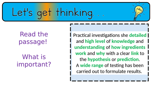AQA GCSE Food Preparation & Nutrition Mock NEA 1 Section B ...