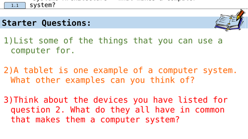 Embedded systems - Introduction to computer systems OCR GCSE | Teaching ...