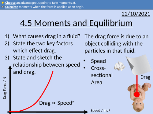 OCR AS level Physics: Moments and Equilibrium | Teaching Resources