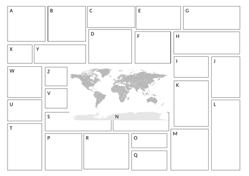 Speak Like A Geographer (A-Z Key Terms Glossary) | Teaching Resources