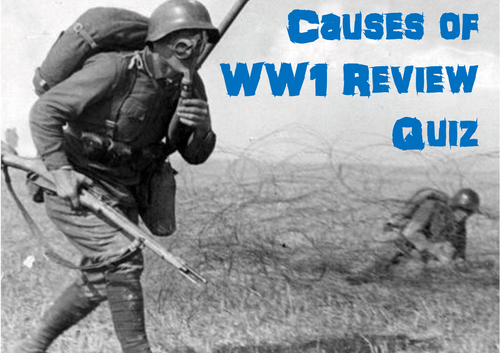 WW1 Quiz and Card Game | Teaching Resources