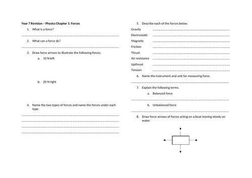 Cambridge Checkpoint and Beyond - Physics Secondary 1 (Year 7 ...