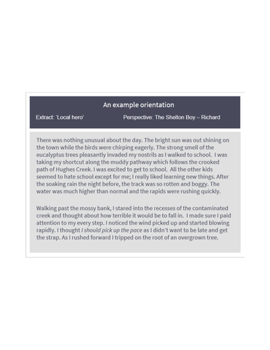 Ned Kelly English Unit - How to write a short story (using excerpts from Chapter 4 of Black ...