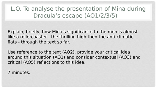 Dracula chapter 24 | Teaching Resources