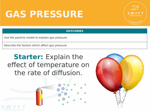 KS3 ~ Year 7 ~ Gas Pressure | Teaching Resources