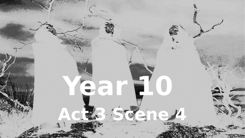 Macbeth - Act 3 Scene 4 | Teaching Resources